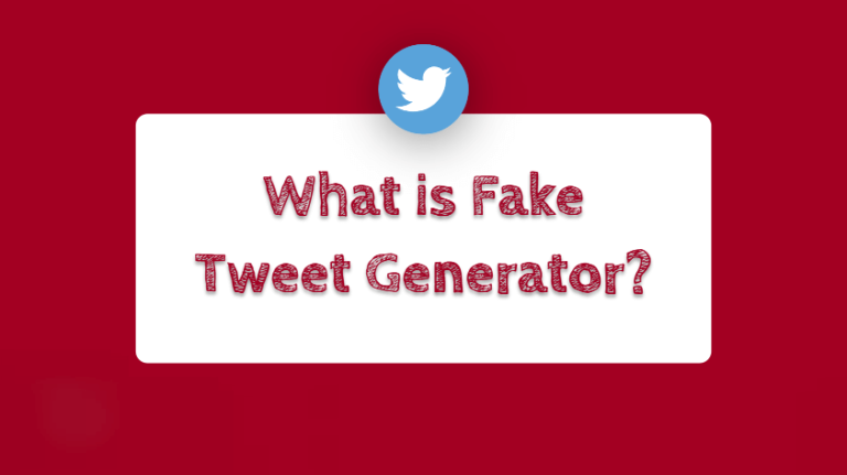 What Is Fake Tweet Generator? - Zeoob