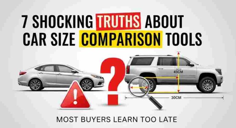 7 Shocking Truths About Car Size Comparison Tool Most Buyers Learn Too ...
